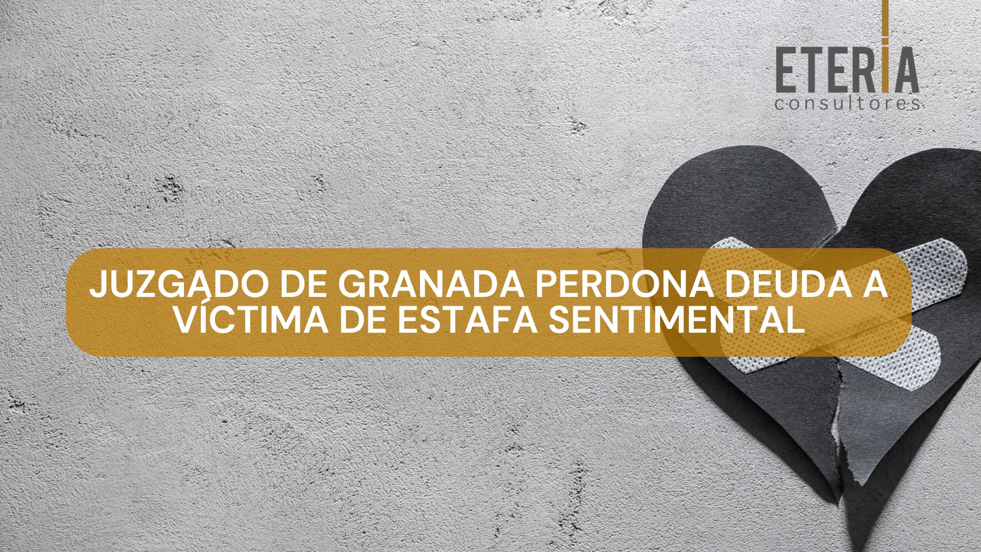 Juzgado de Granada perdona deuda a víctima de estafa sentimental ...